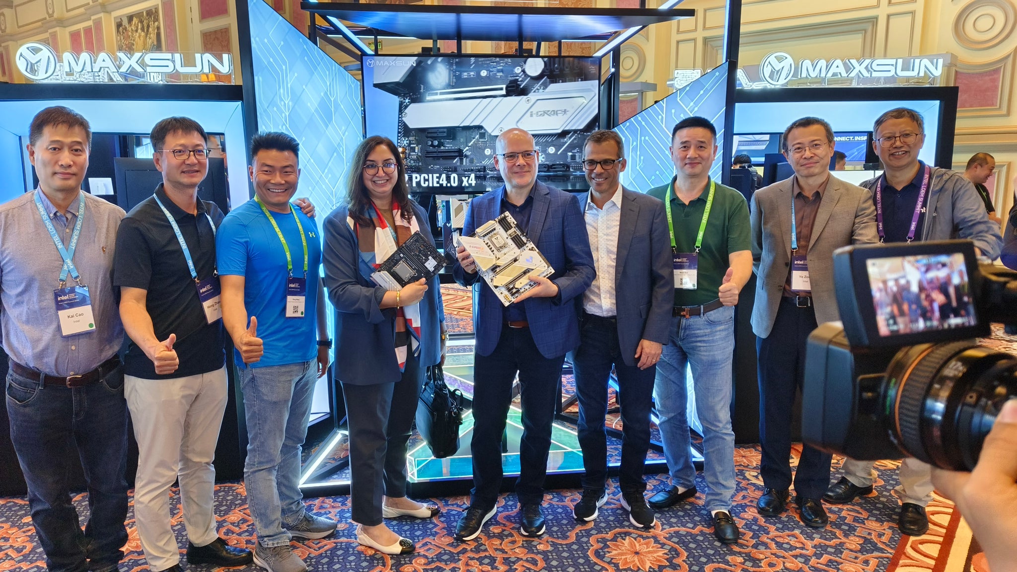 MAXSUN Impresses at Intel LOEM Summit 2023 with Acclaimed Motherboards