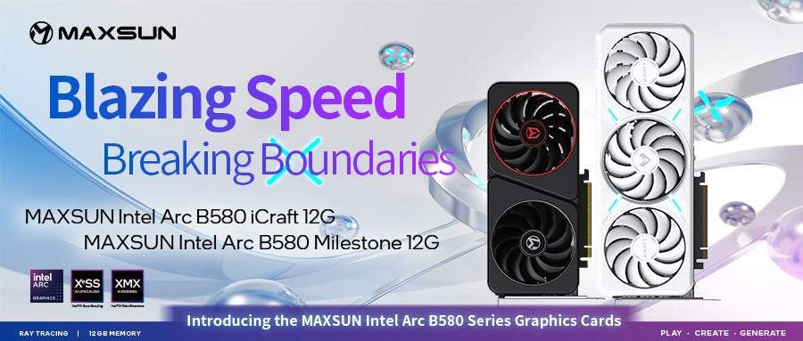 MAXSUN Unveils Intel Arc B580 Series Graphics Cards