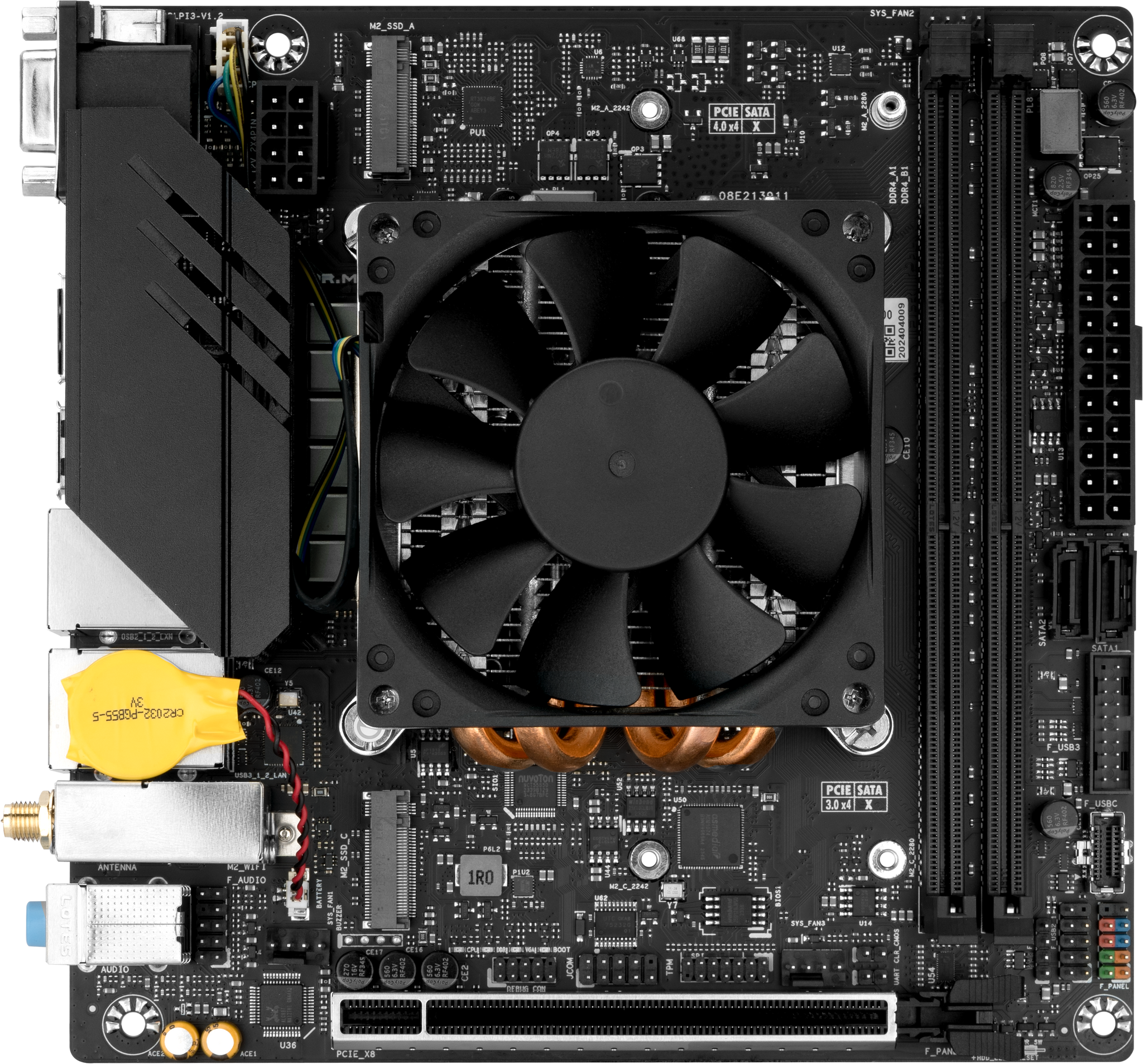 MS-MoDT 12450H ITX WIFI F