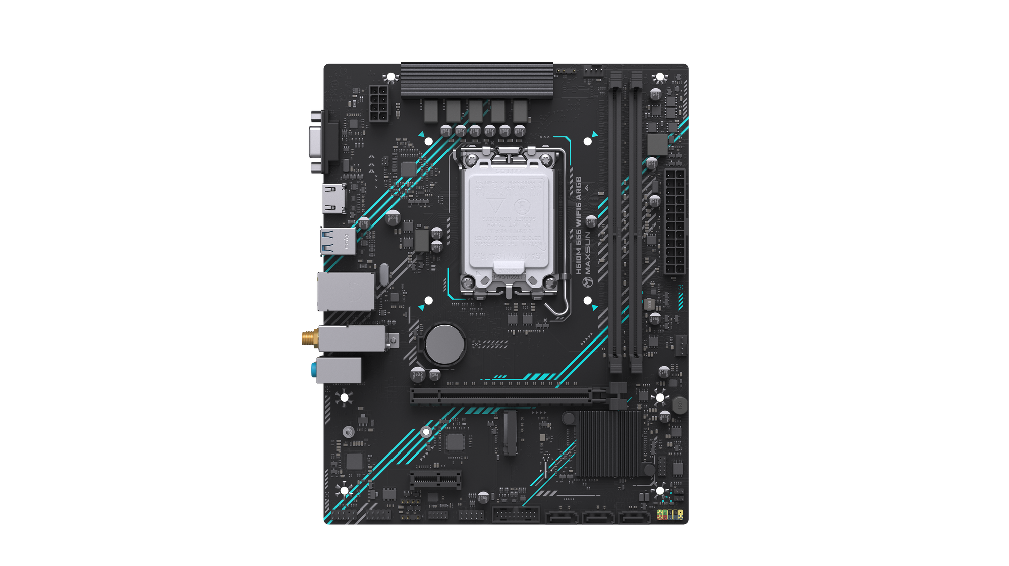 MS-H610M 666 WIFI6 ARGB